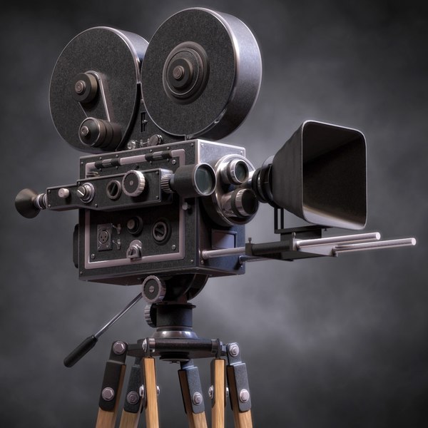 3d model classic film camera