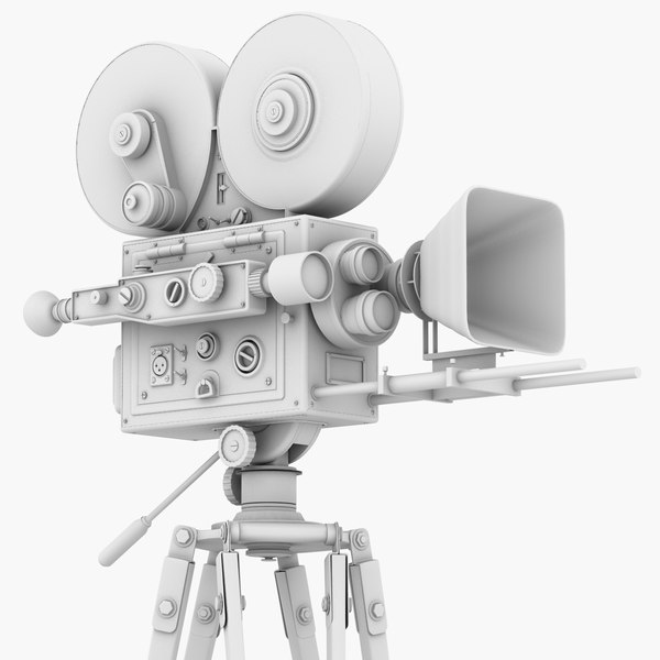 3d model classic film camera