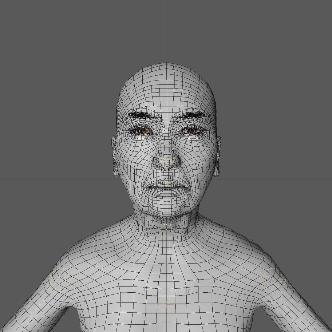 3d Realistic Base Mesh Old