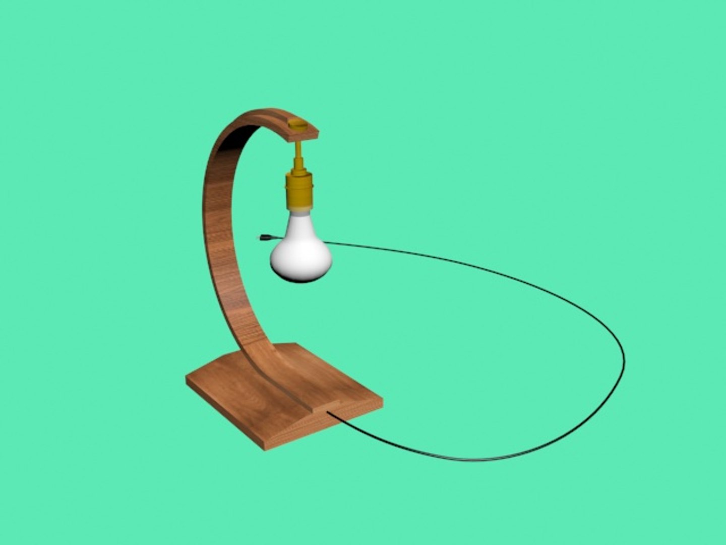 3D Table Light Model - TurboSquid 1355954