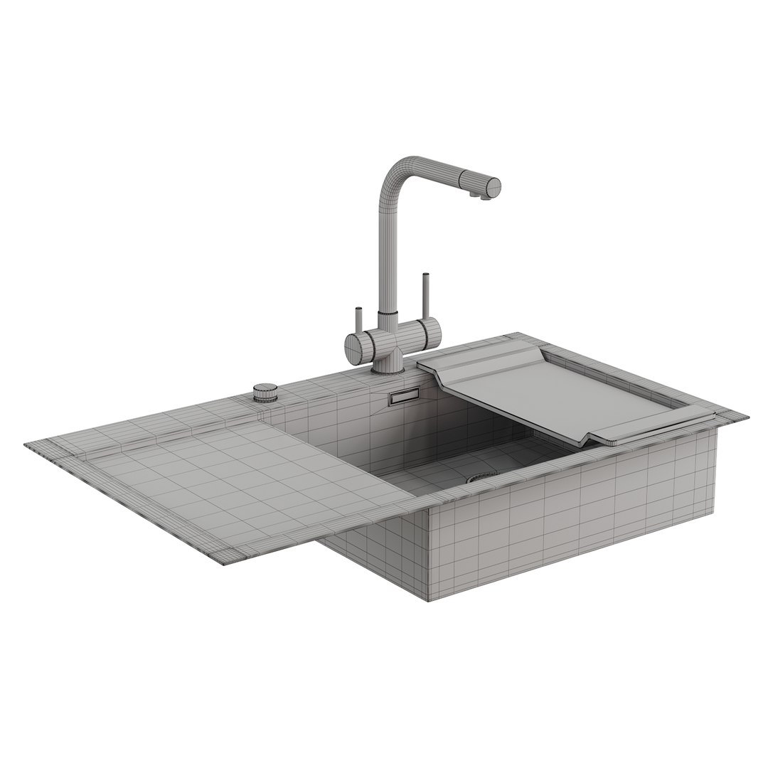 Kitchen Sink 3D Model - TurboSquid 1843992