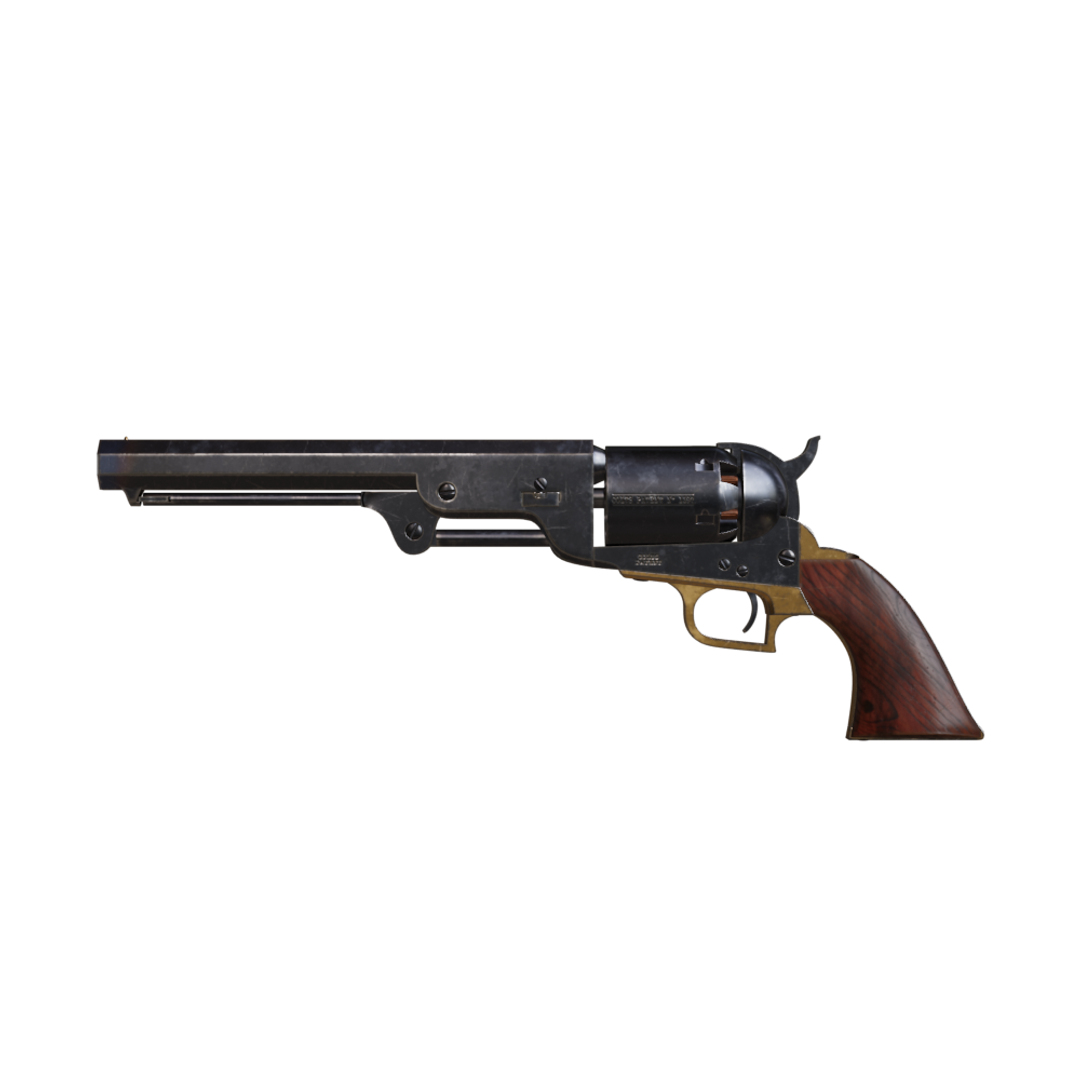 3D Colt Navy 1851 - TurboSquid 1953016