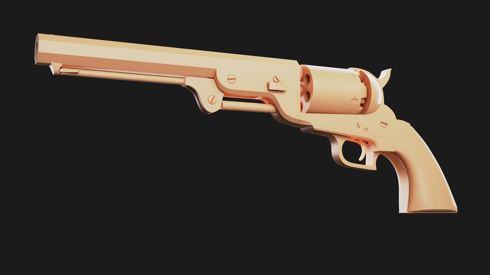 3D Colt Navy 1851 - TurboSquid 1953016