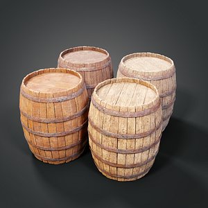 Wooden Barrel STL Models for Download | TurboSquid
