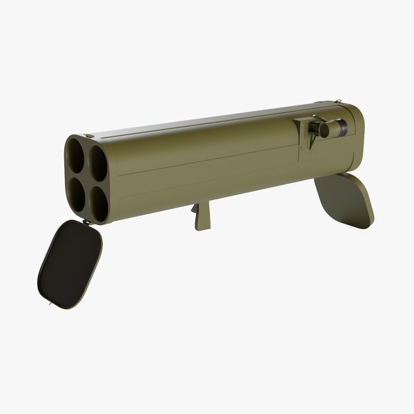 Incendiary Rocket Launcher 3D model - TurboSquid 1957545