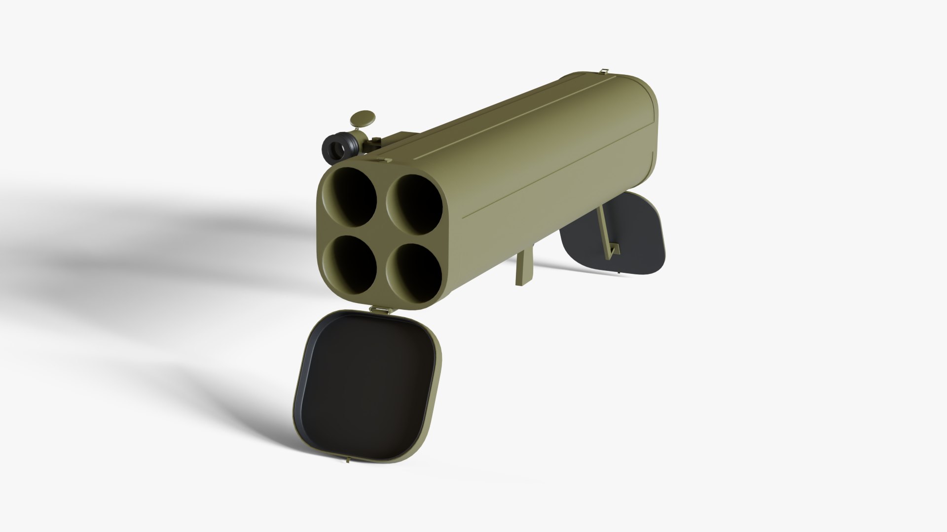 Incendiary Rocket Launcher 3D model - TurboSquid 1957545