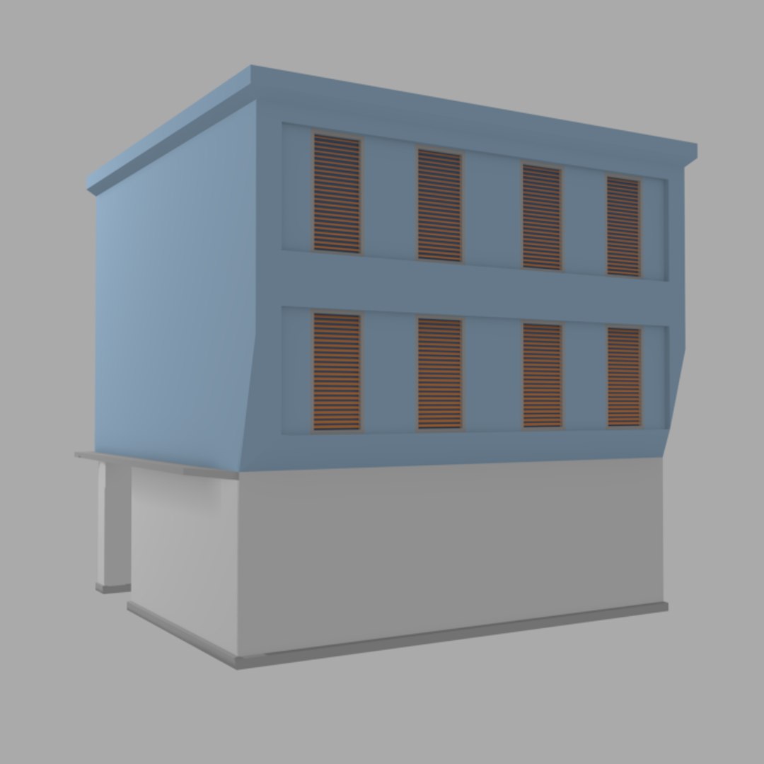 Simple House 3D Model - TurboSquid 1409991