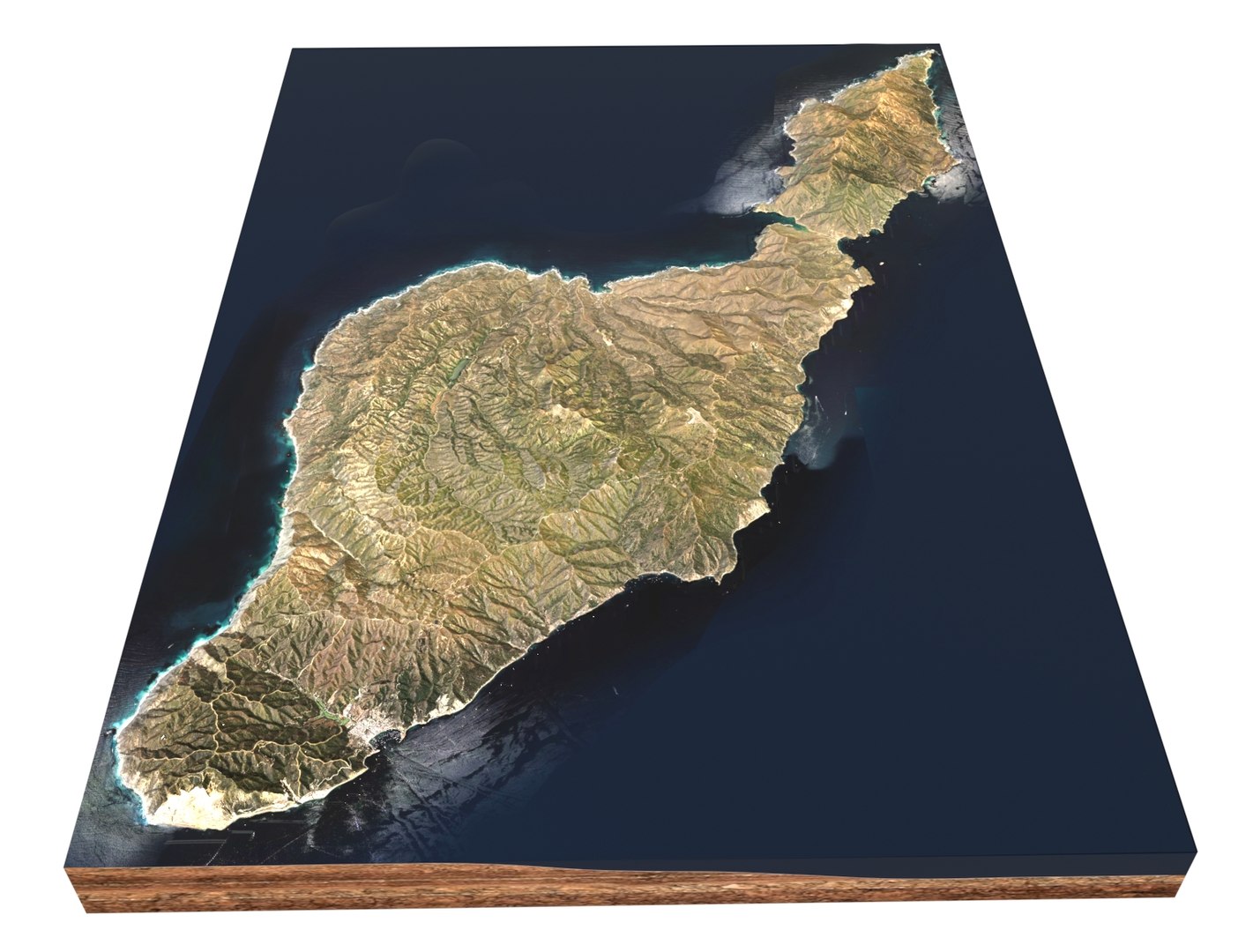 3D Santa Catalina Island California Model - TurboSquid 1544119