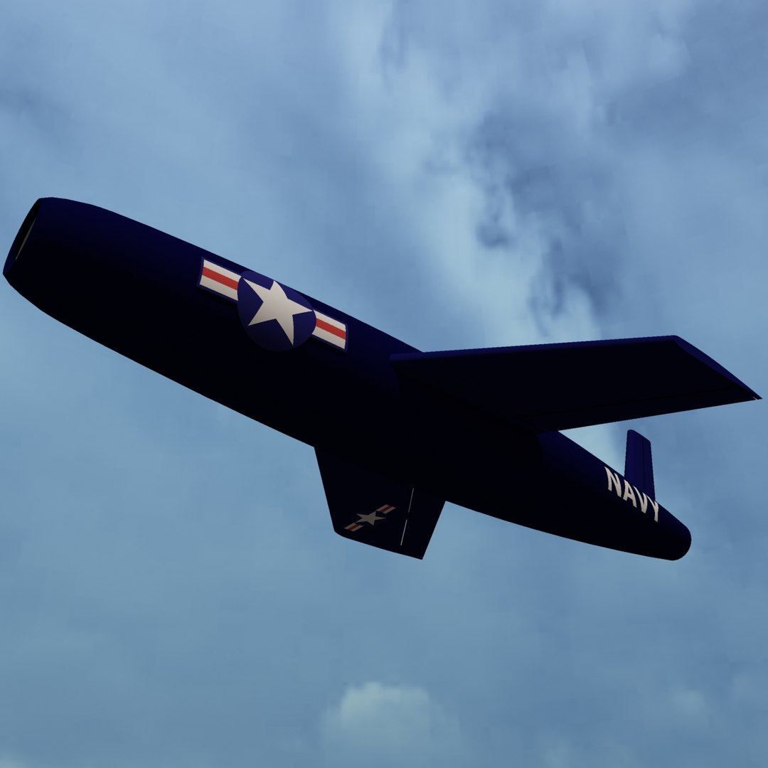 3d Navy Vought Regulus Cruise Missile