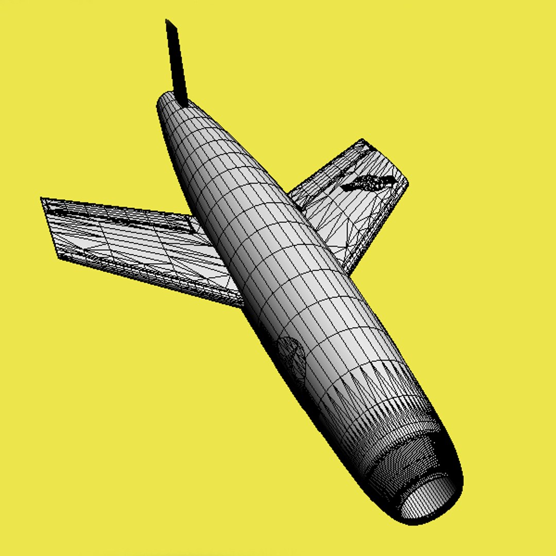 3d Navy Vought Regulus Cruise Missile