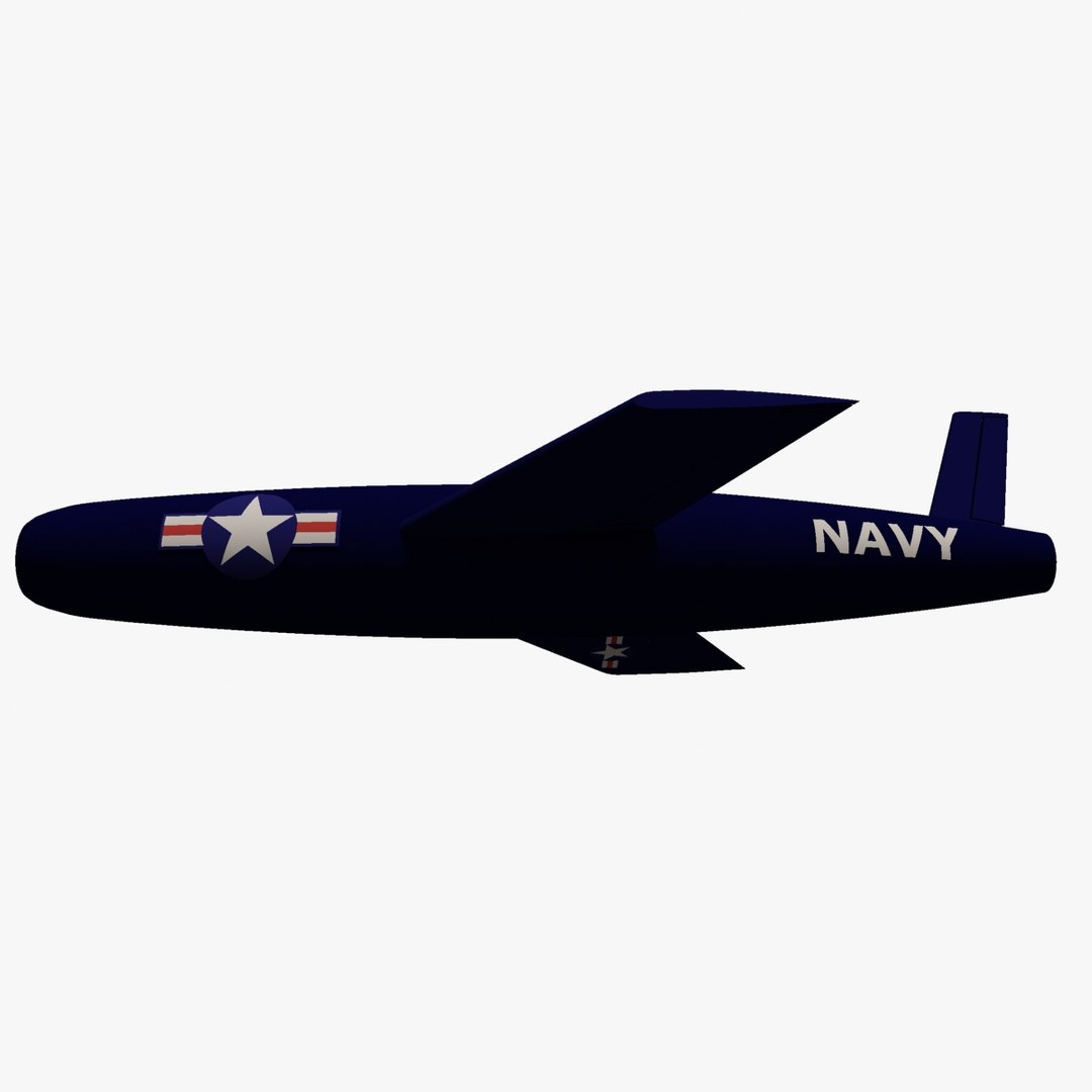 3d Navy Vought Regulus Cruise Missile