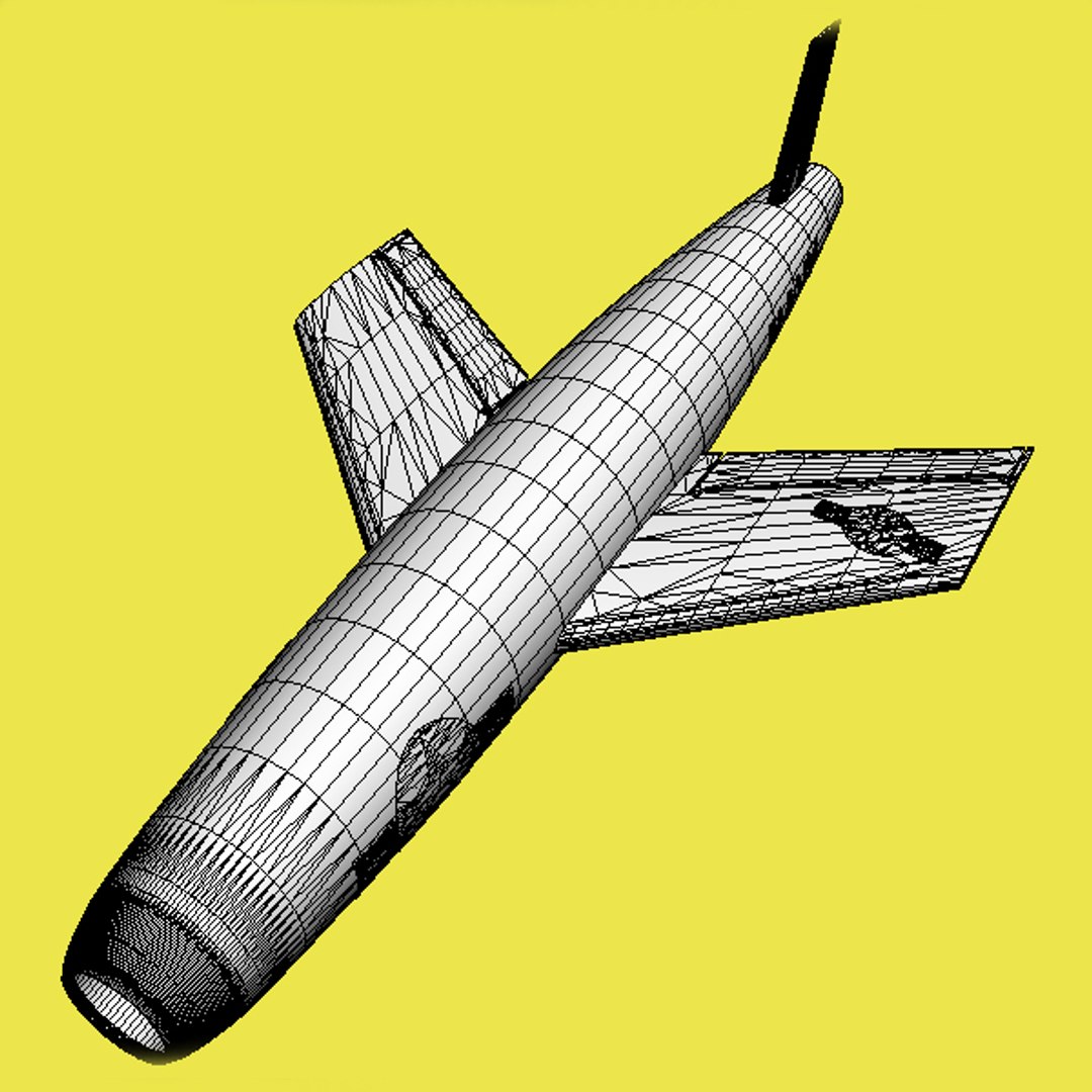3d Navy Vought Regulus Cruise Missile