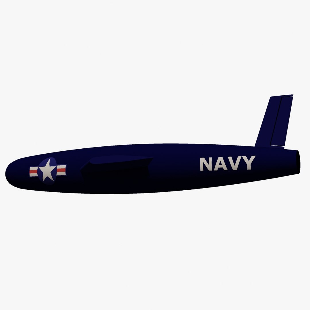3d Navy Vought Regulus Cruise Missile