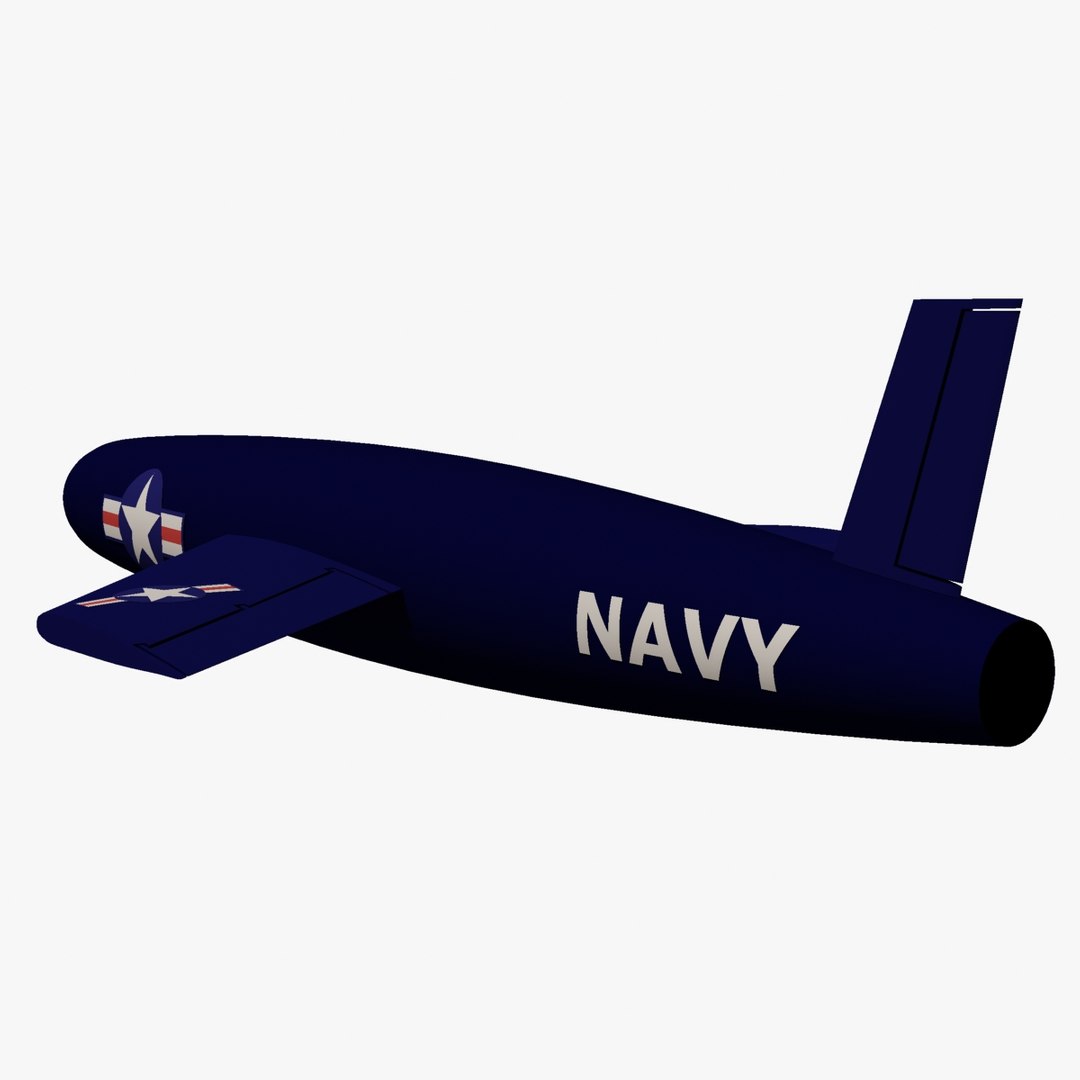 3d Navy Vought Regulus Cruise Missile