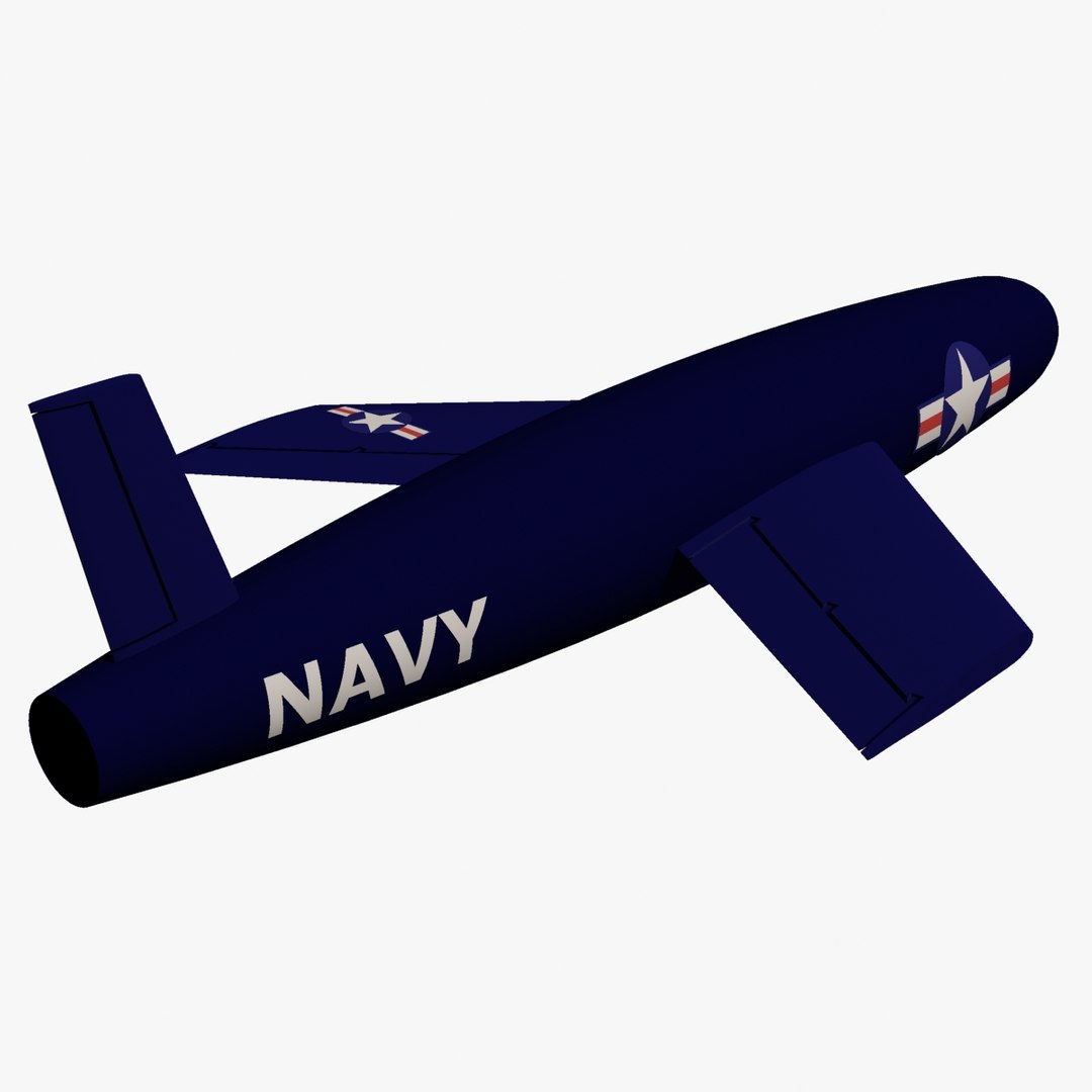 3d Navy Vought Regulus Cruise Missile