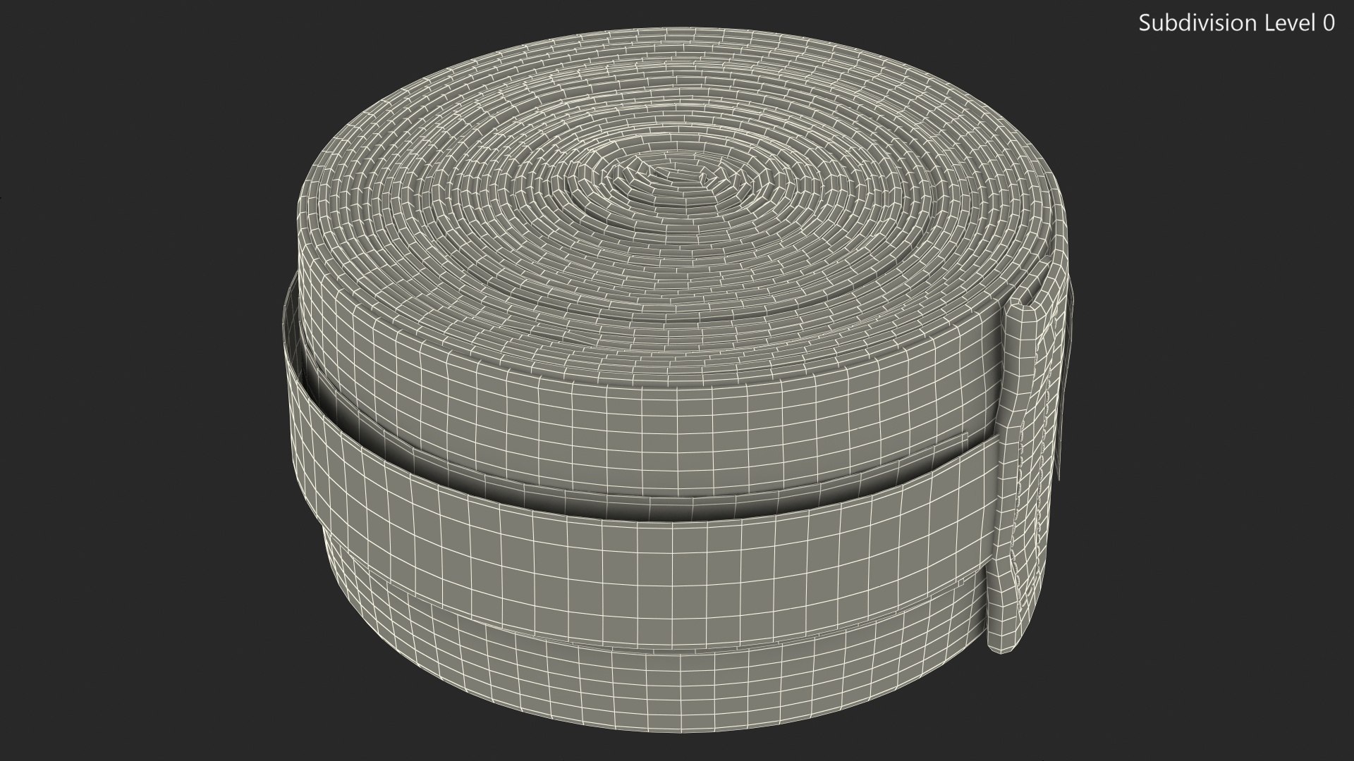 Black Boxing Hand Wrap Roll 3D model - TurboSquid 1947919