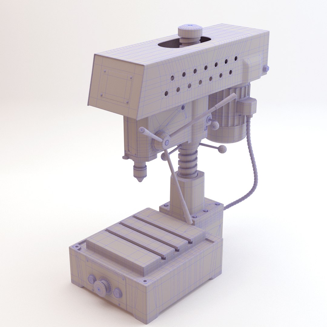 Drilling Machine 3d Max