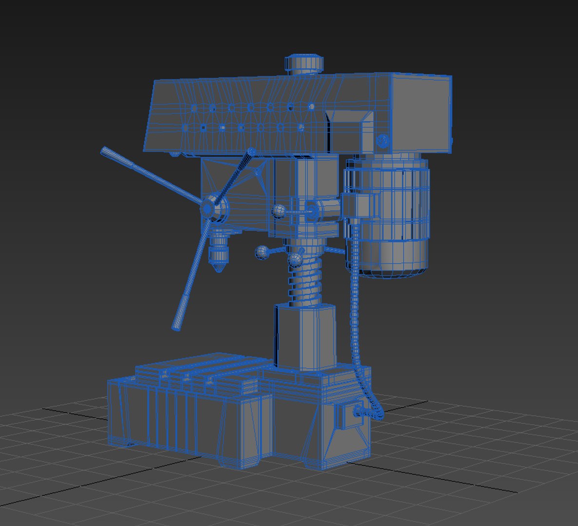 Drilling Machine 3d Max