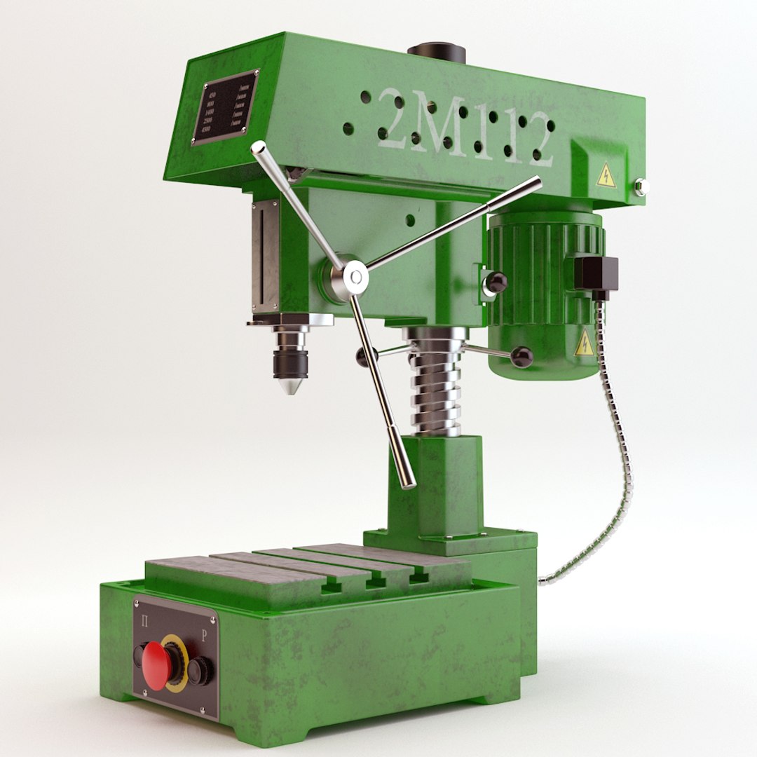 Drilling Machine 3d Max