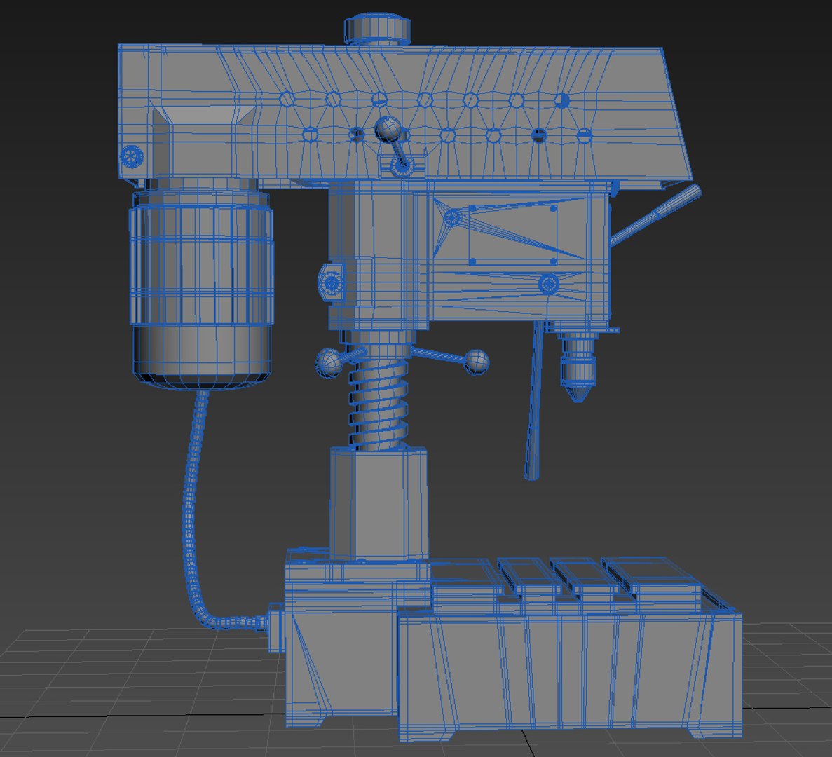 Drilling Machine 3d Max