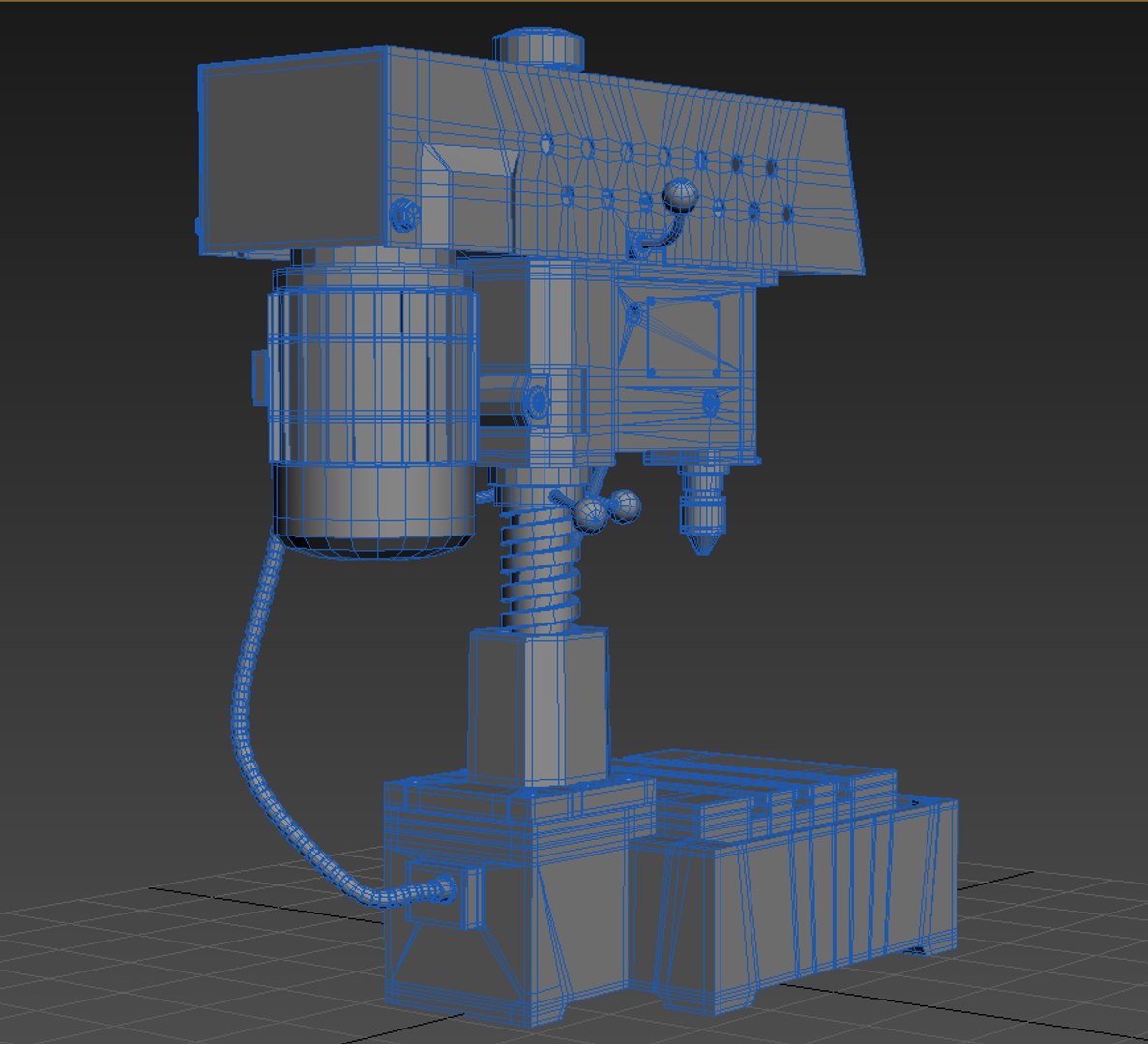 Drilling Machine 3d Max