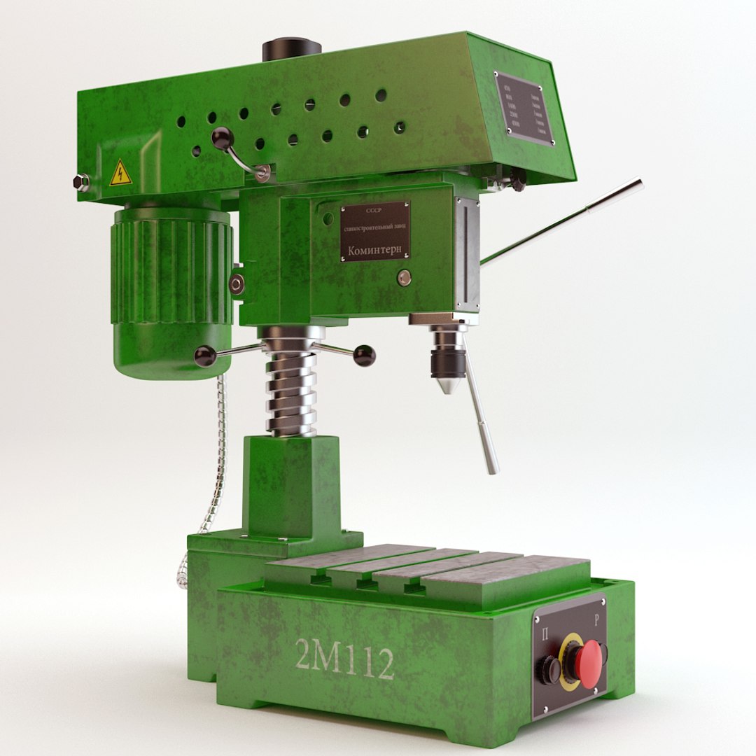 Drilling Machine 3d Max