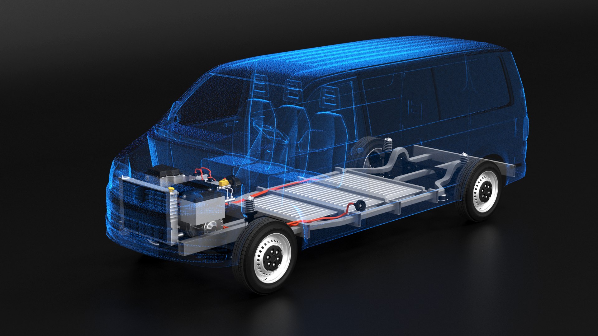 Chassis Van Electric 3D Model - TurboSquid 1695042