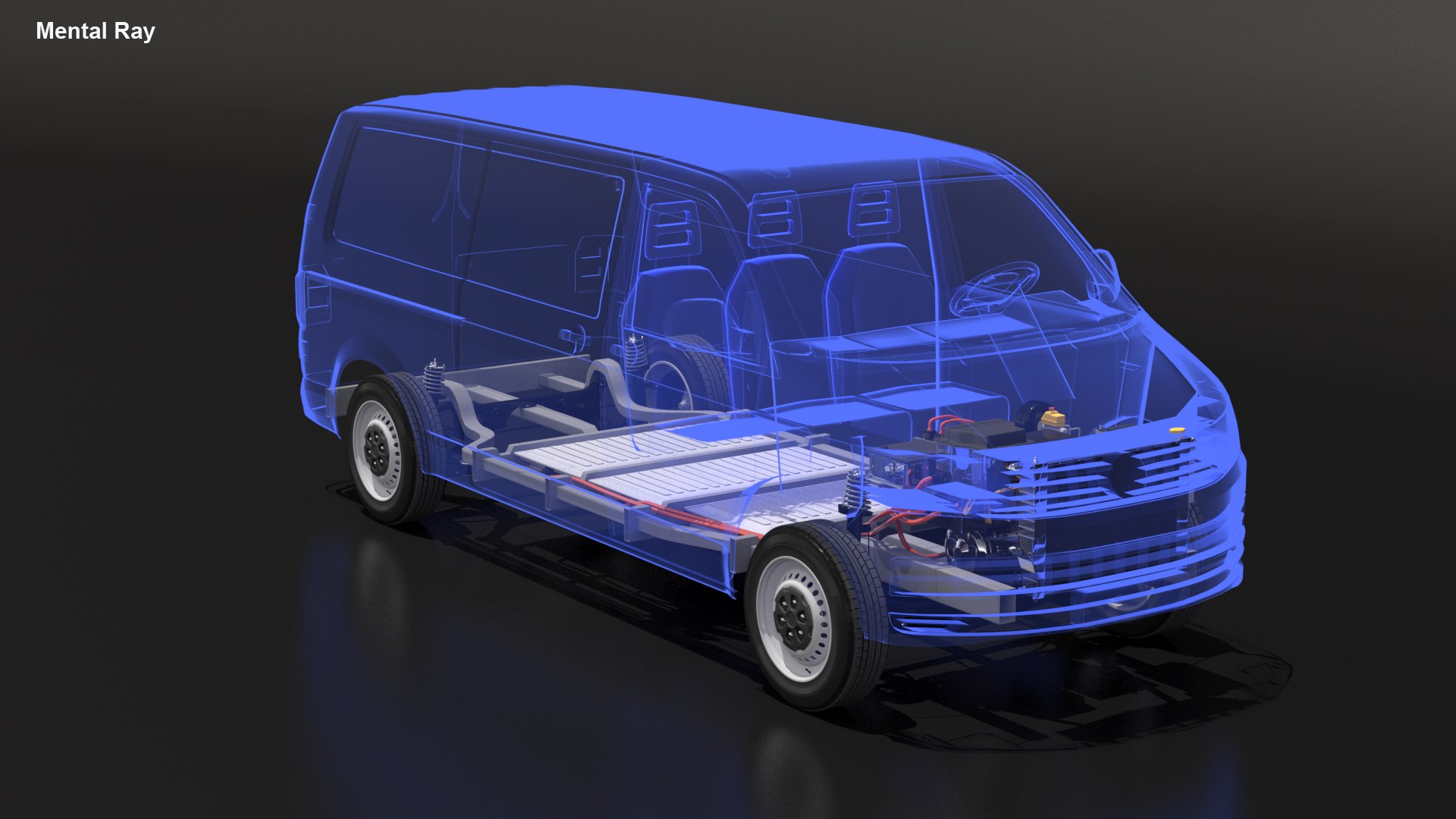 Chassis Van Electric 3D Model - TurboSquid 1695042