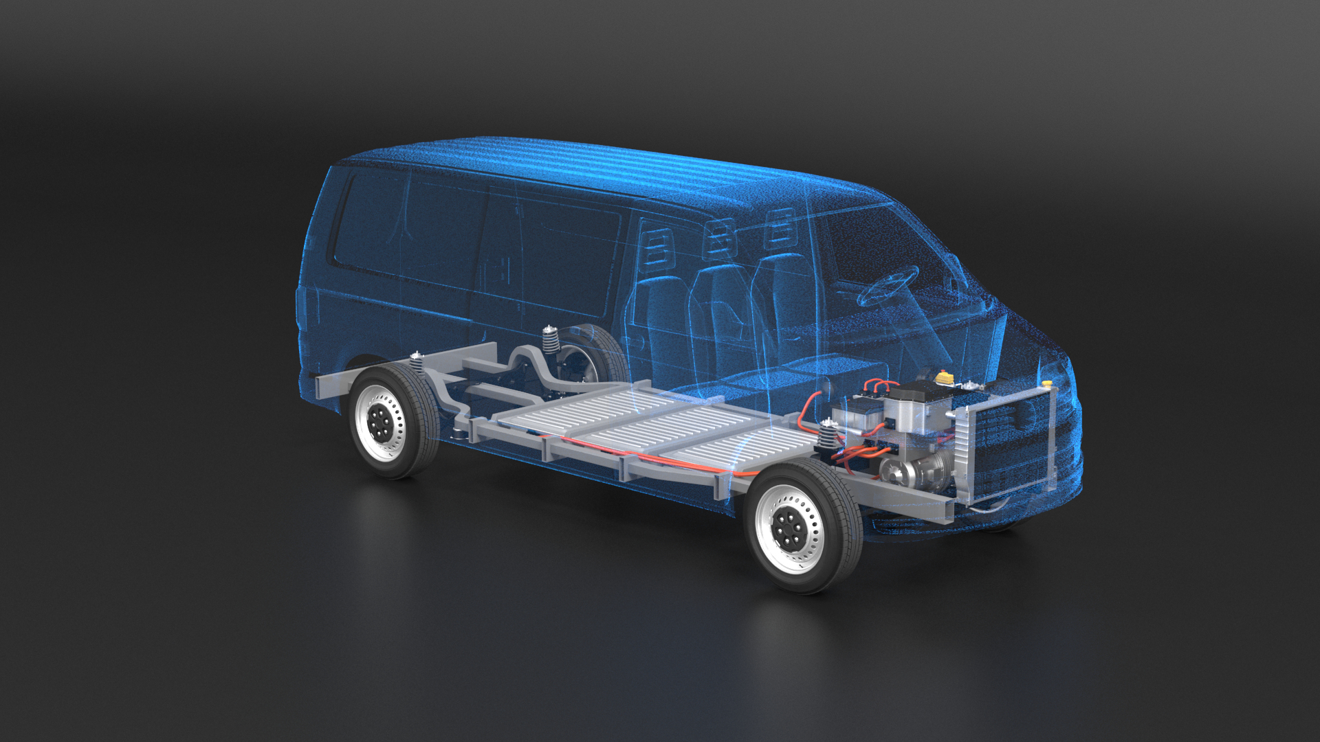 Chassis Van Electric 3D Model - TurboSquid 1695042