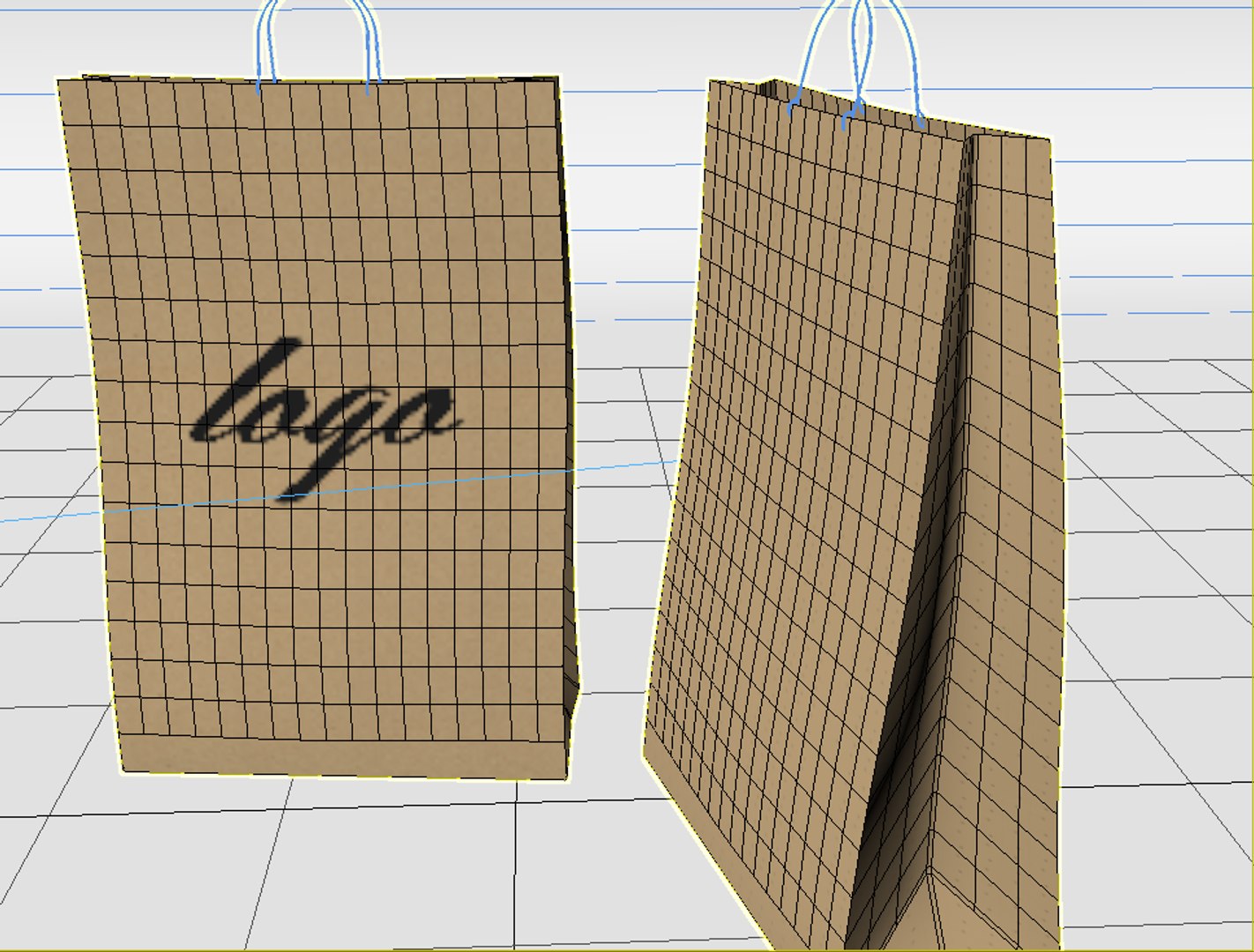 3D Paper Bag - TurboSquid 1164465