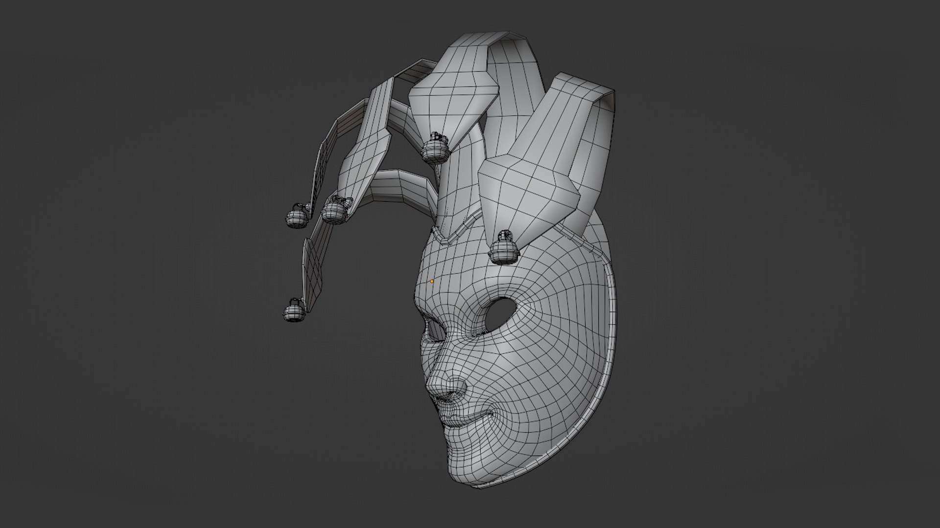 Carnival Mask 3D Model - TurboSquid 1909252