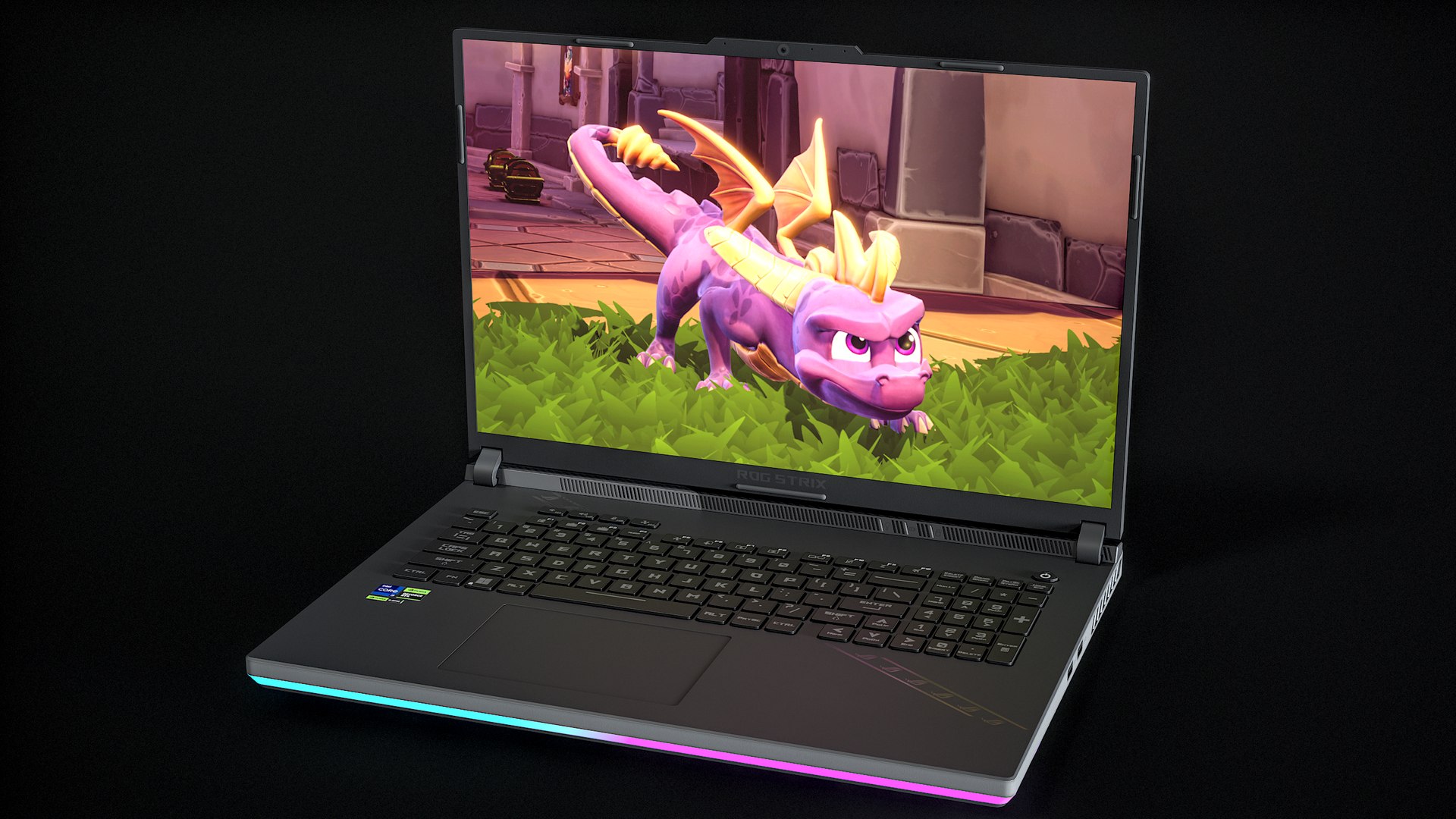 Asus Rog Strix Scar 18 Gaming Laptop Animated PBR 3D model - TurboSquid ...
