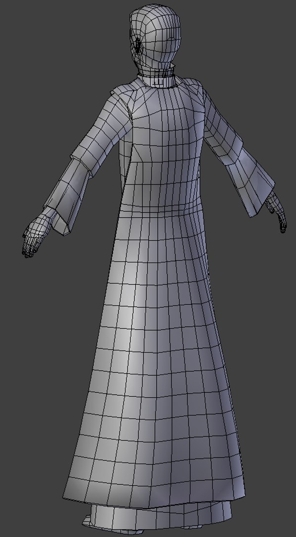 Young Wizard 3d Model