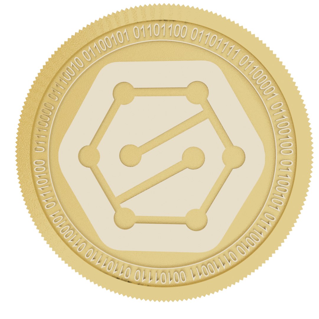 Sentinel Protocol Gold Coin 3D - TurboSquid 1555949