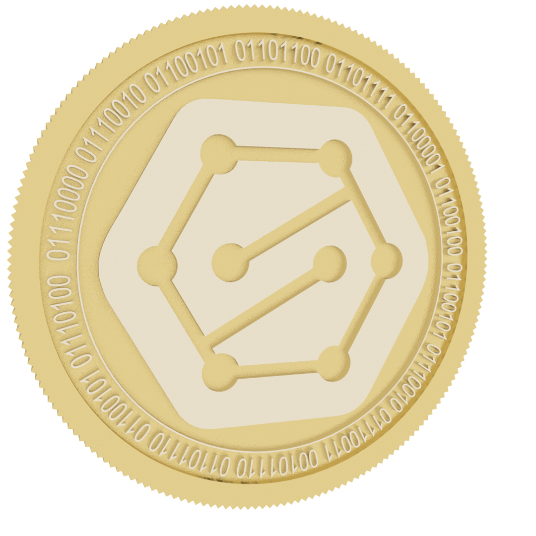 Sentinel Protocol Gold Coin 3D - TurboSquid 1555949