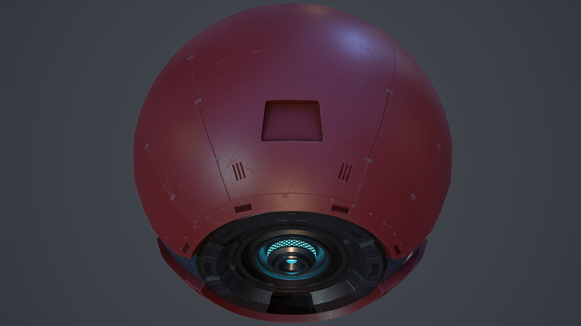 Sphere Hunter Drone Sci-Fi 3D Model - TurboSquid 1955107