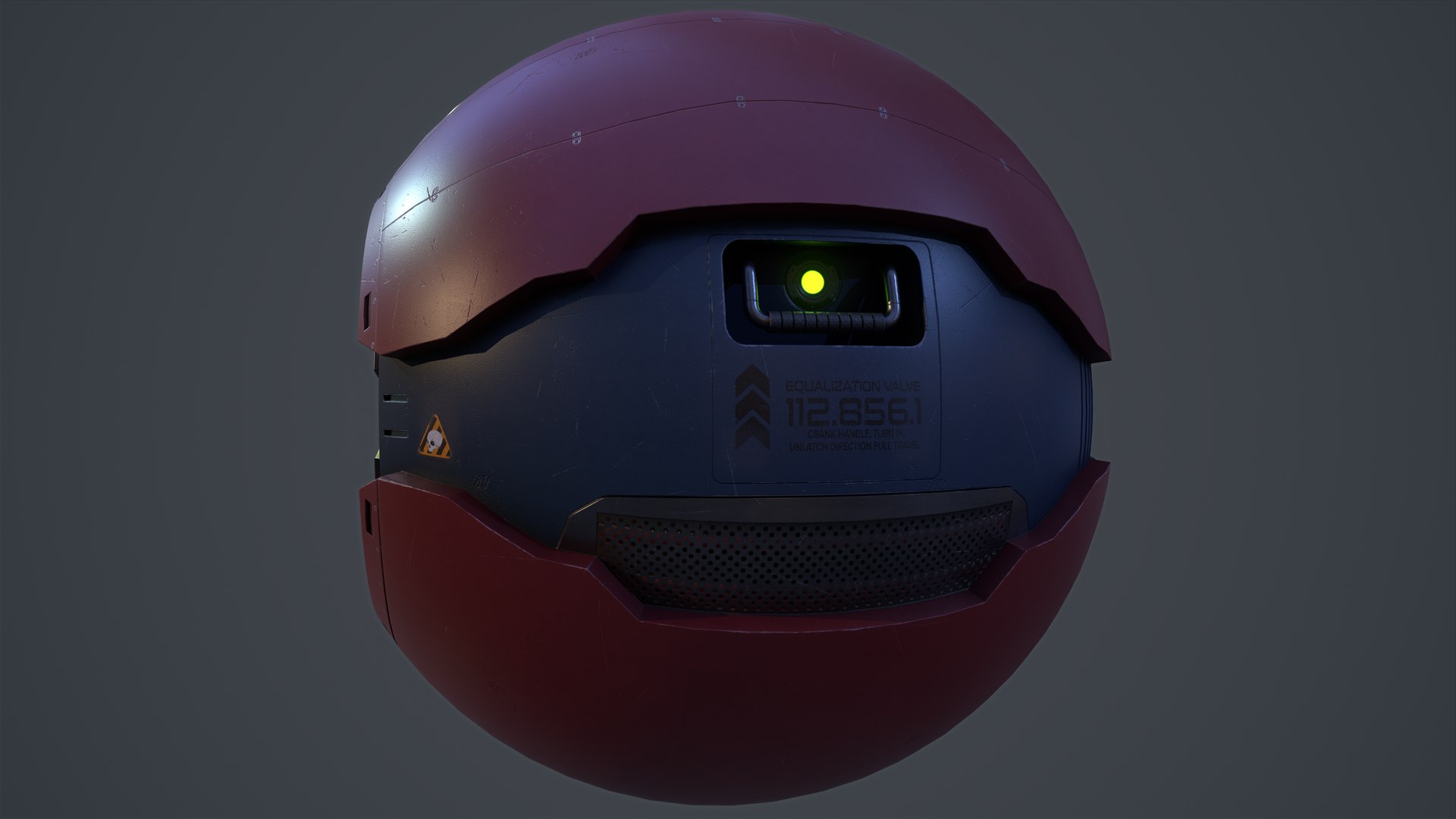Sphere Hunter Drone Sci-Fi 3D Model - TurboSquid 1955107