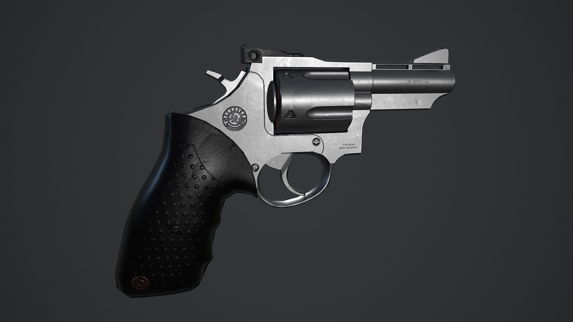 Revolver pbr 3D model - TurboSquid 1197082