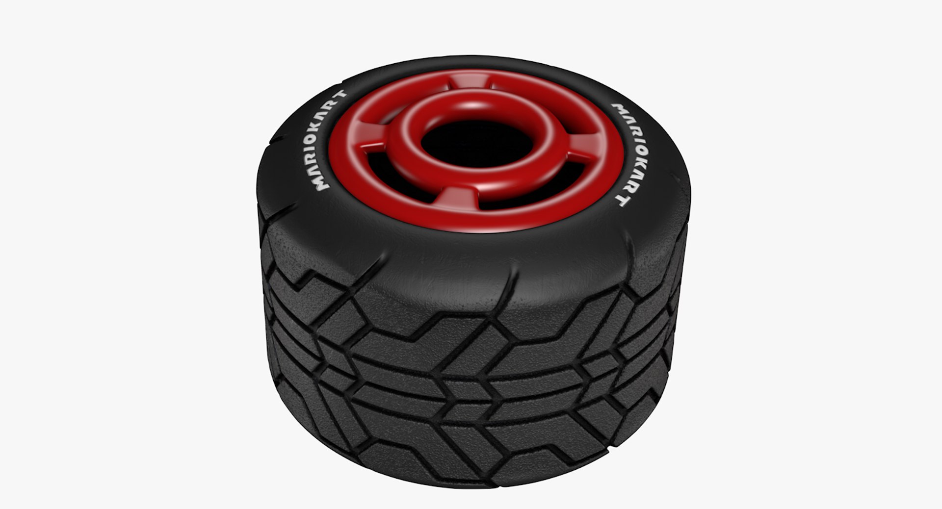 3D Model Standard Tire Mario Kart - TurboSquid 1357068