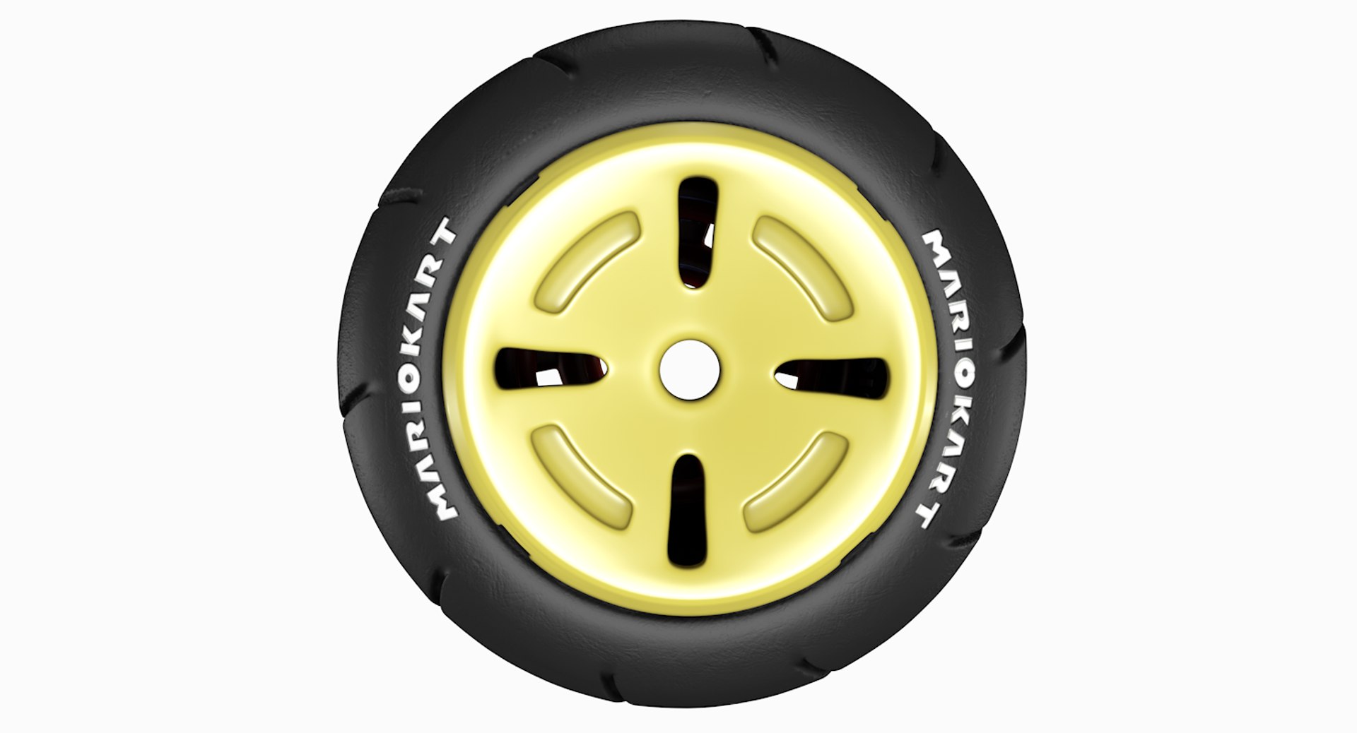 3D Model Standard Tire Mario Kart - TurboSquid 1357068