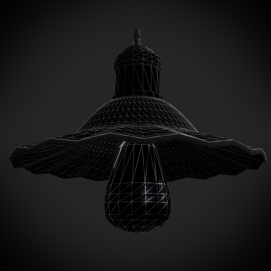 Roof Lamp Model - TurboSquid 1439465