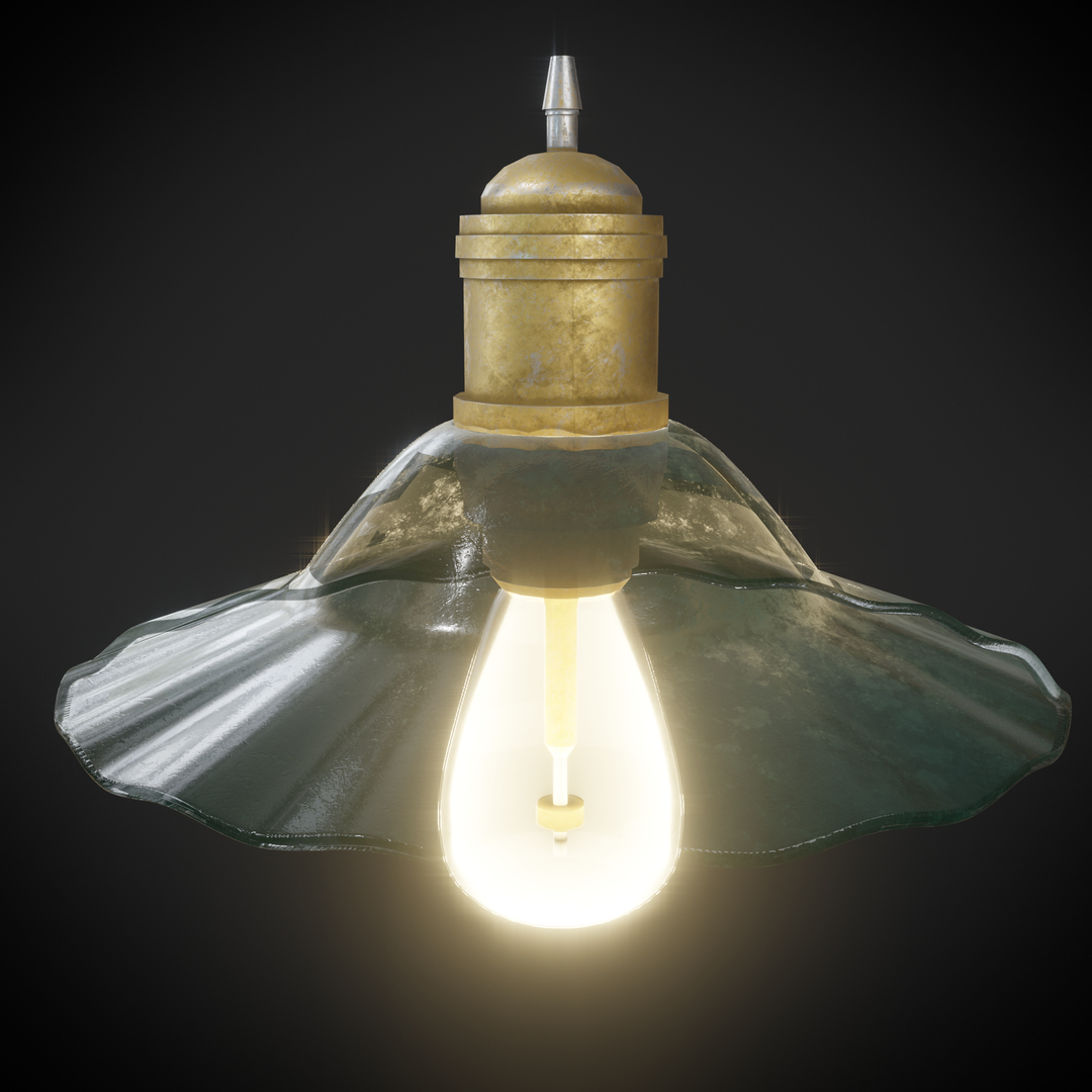 Roof Lamp Model - TurboSquid 1439465