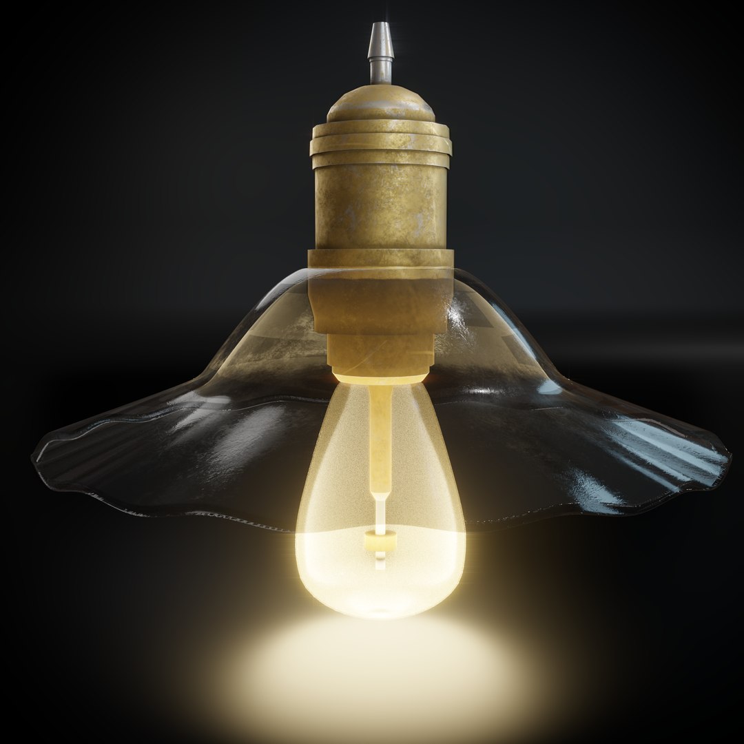 Roof Lamp Model - TurboSquid 1439465