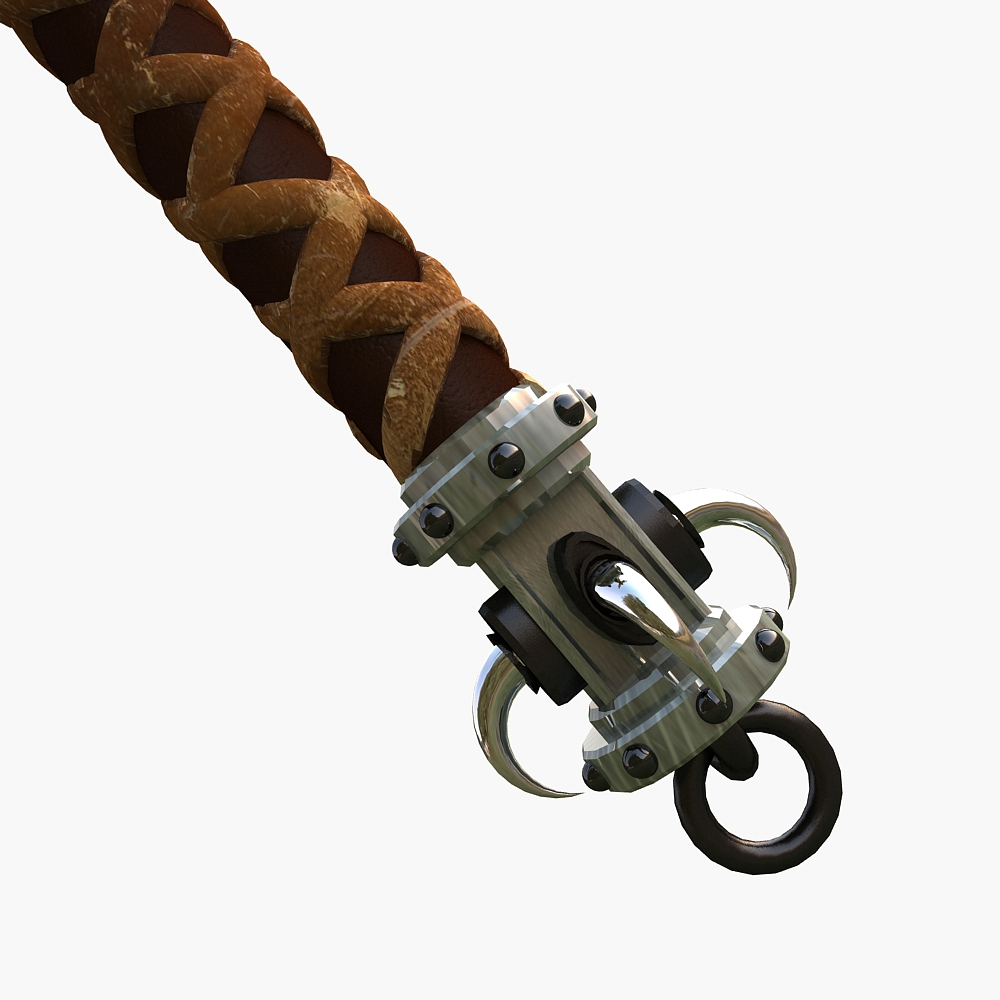 3d model weapons axe staff