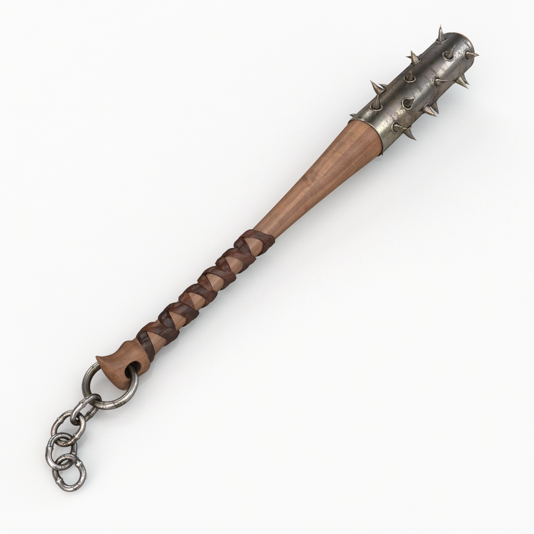 3d model weapons axe staff