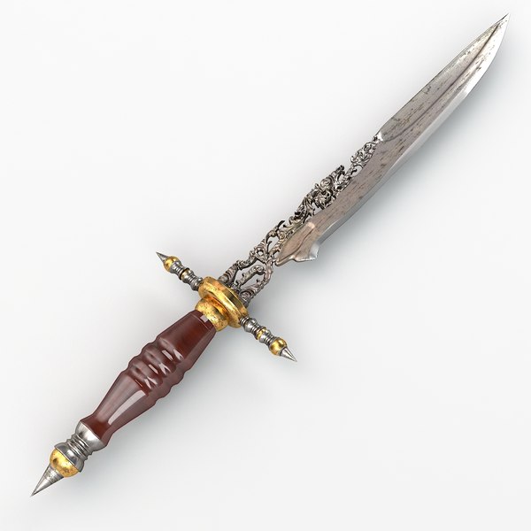 3d model weapons axe staff