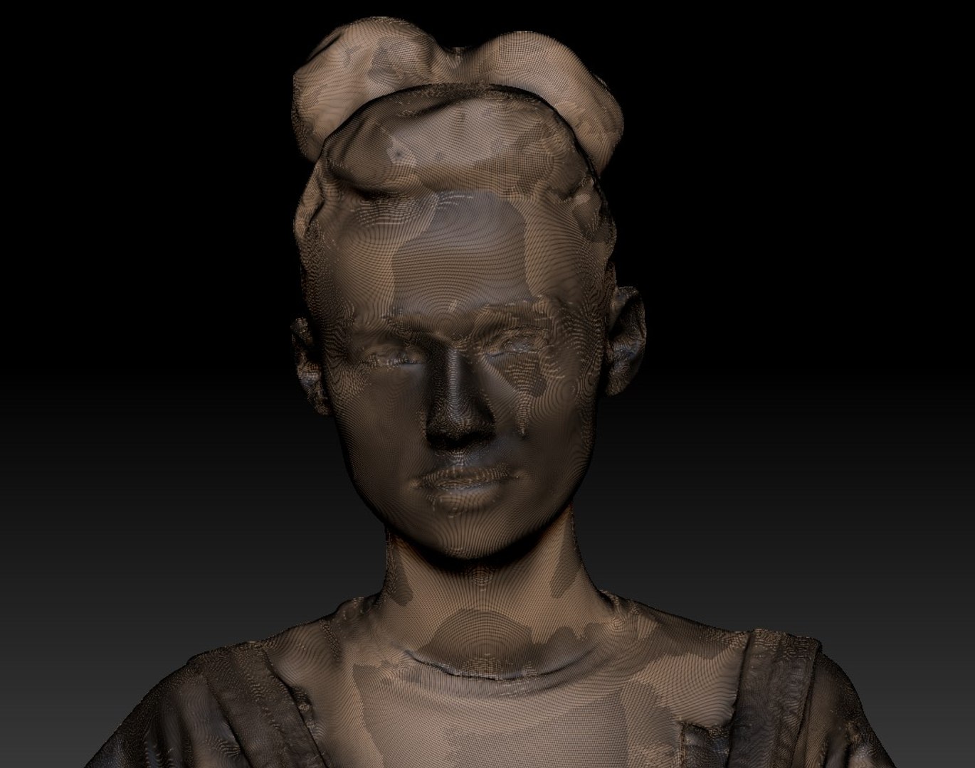 3D Model Photogrammetry Young Woman Character Body - TurboSquid 1563136