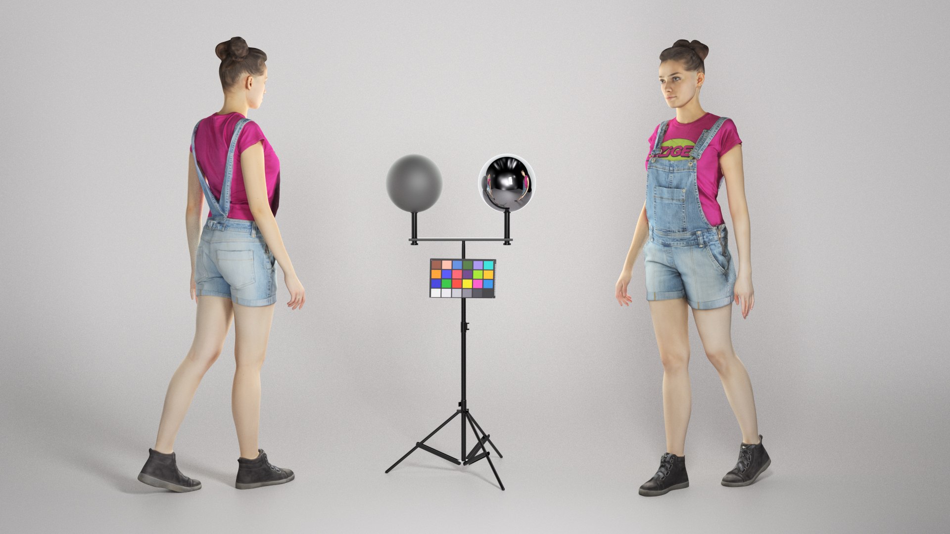 3D Model Photogrammetry Young Woman Character Body - TurboSquid 1563136