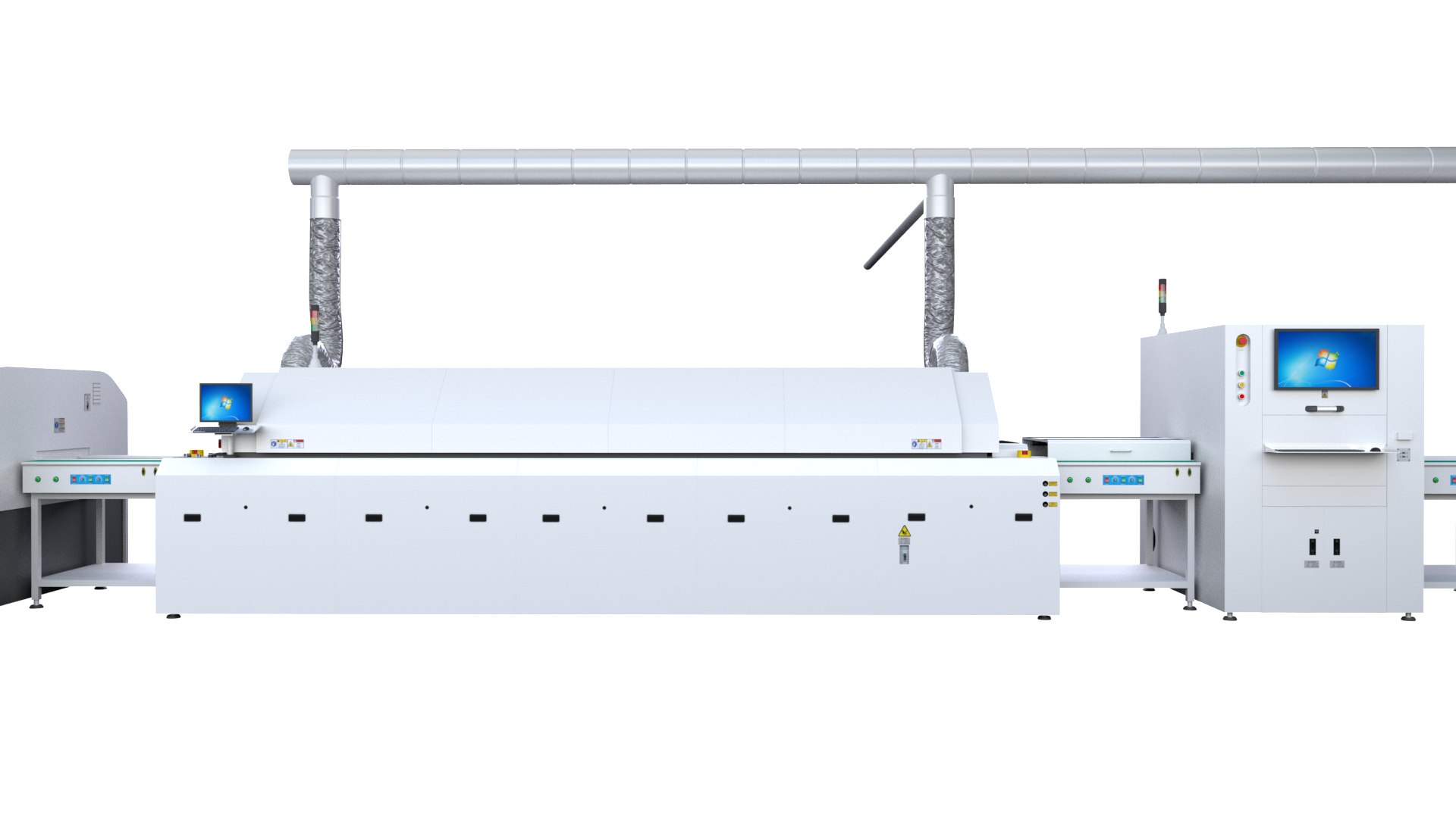 Fully Automgtic Solder Paste Printer Machine 3D - TurboSquid 1910560