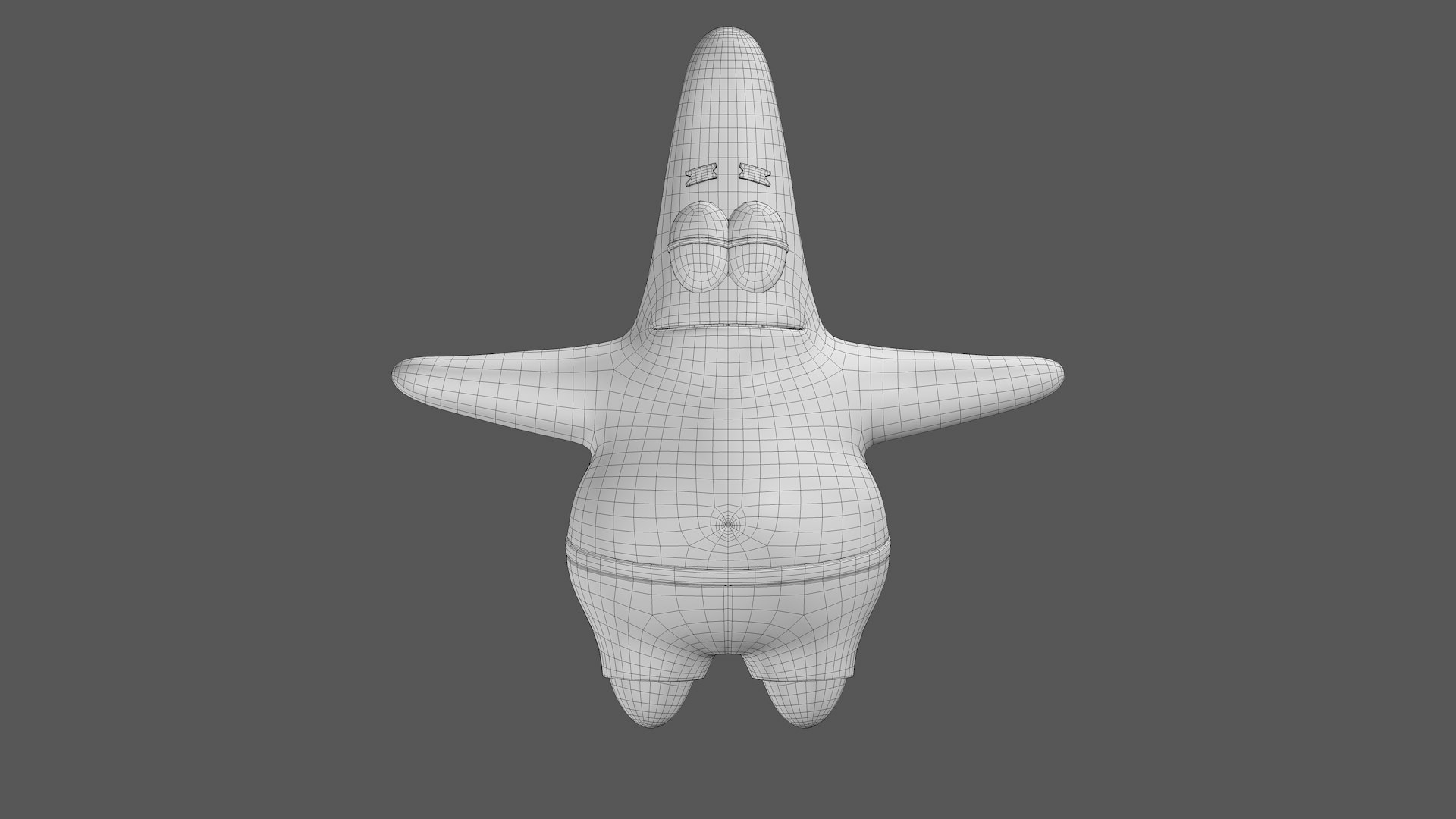 Patrick Star Movie Character Cinematic 8K 3D Model - TurboSquid 2025270